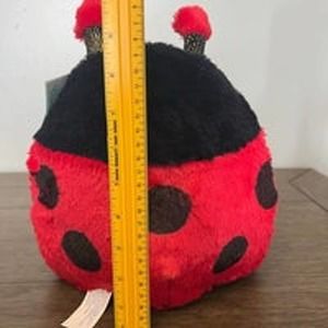 Hug Me | Toys | Hug Me Ladybug With Sparkling Heart And Antenna Plush ...